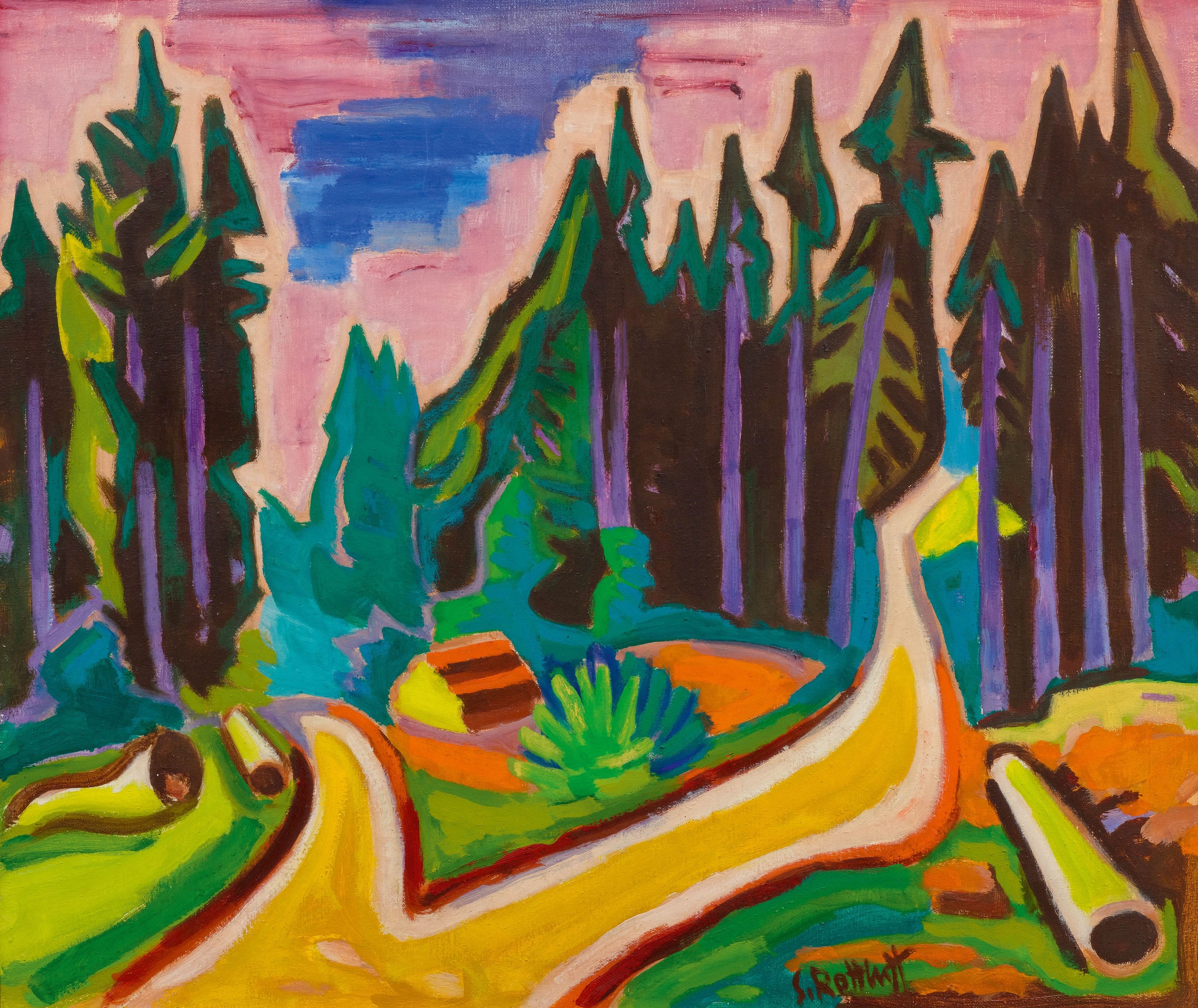 El pincel vigoroso de Schmidt-Rottluff